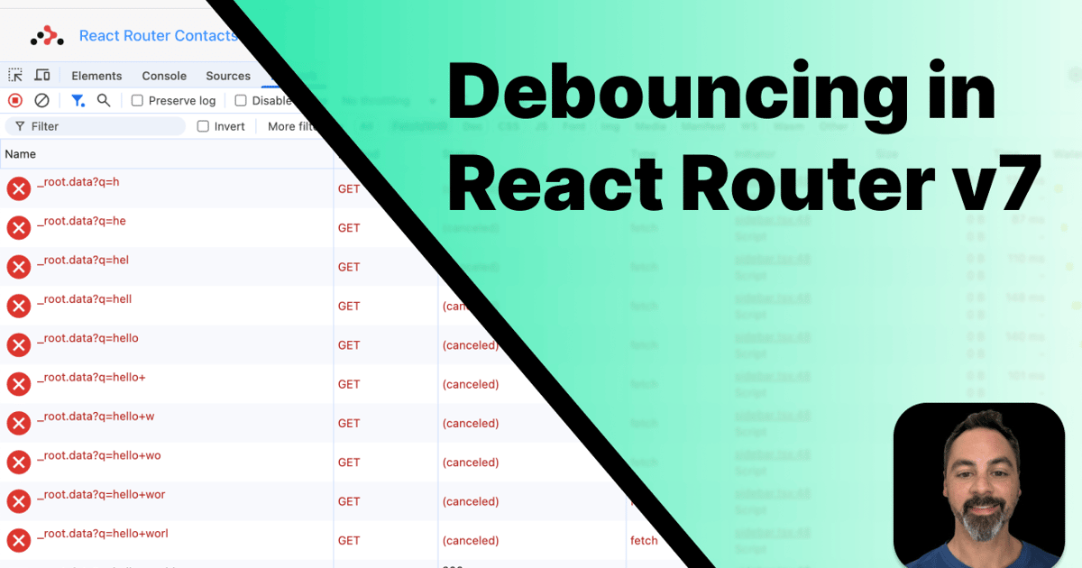 Debouncing in React Router v7 — ProgrammingAreHard